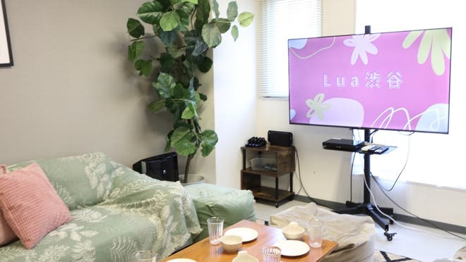 📺55型4Kテレビ+Blu-rayプレーヤー 🚶渋谷駅徒歩3分🚶女子会/ママ友会/撮影/の写真10