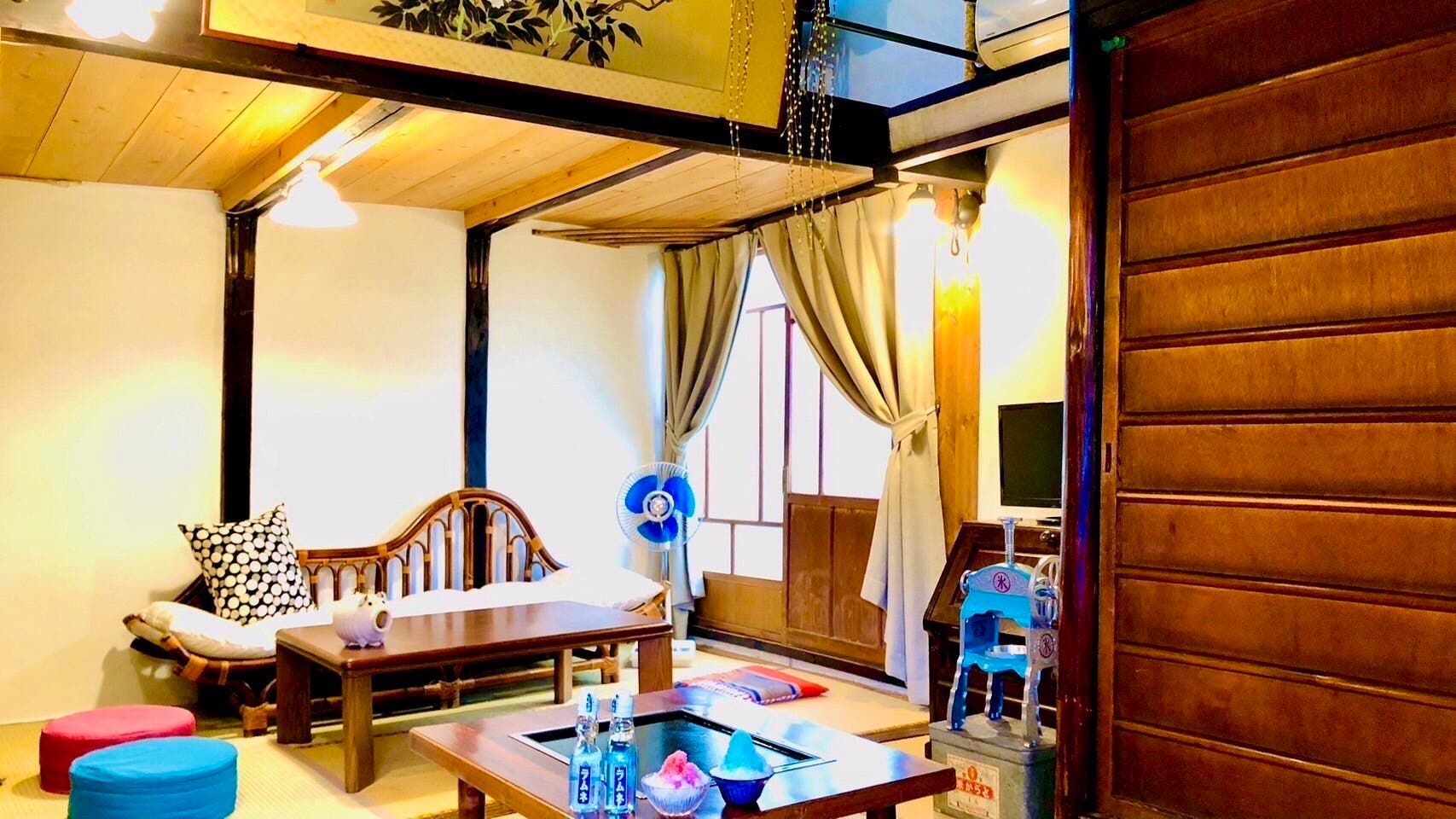 京阪七条3分🚃 古民家一棟貸し🦋 無料設備充実✨ 業務用お好み焼きテーブルあり🎉 🥳パーティ/飲み会/女子会🍷の写真1