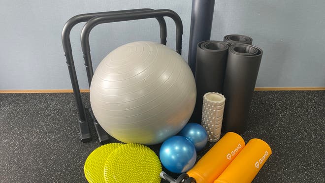 溝の口駅1分👋手ぶらでOK 👕無料貸し出しウエア・ソックス・シューズ・タオル有り レンタルジムの写真6