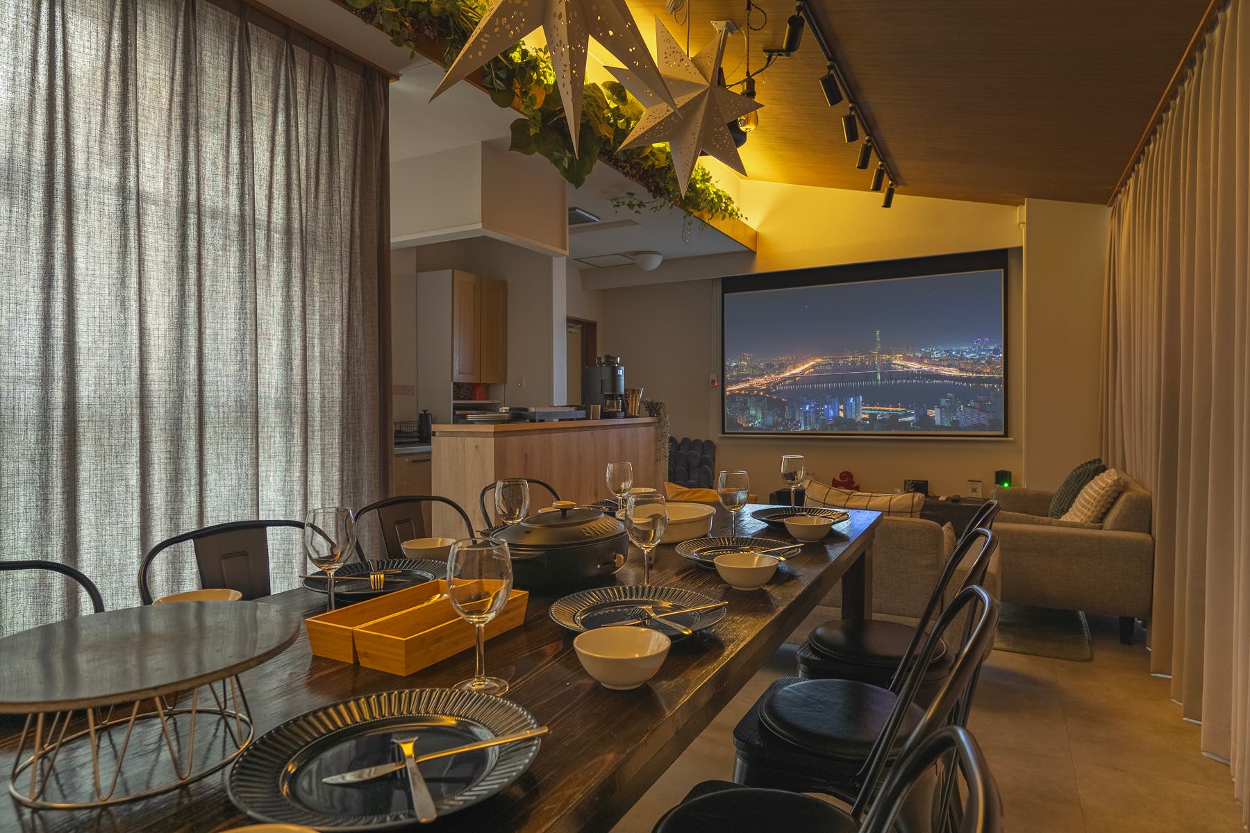 スペモ✨️水道橋駅3分⭕100インチ大画面スクリーン🎬パーティー🎊ビル最上階の眺望🌆858_Tiny’s Room 水道橋の写真7