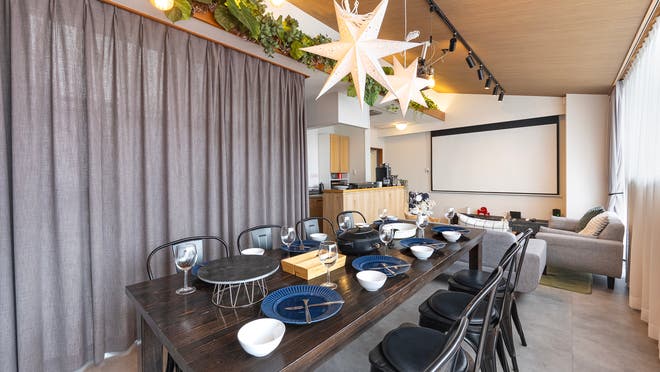 スペモ✨️水道橋駅3分⭕100インチ大画面スクリーン🎬パーティー🎊ビル最上階の眺望🌆858_Tiny’s Room 水道橋の写真9