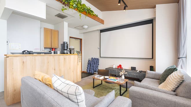 スペモ✨️水道橋駅3分⭕100インチ大画面スクリーン🎬パーティー🎊ビル最上階の眺望🌆858_Tiny’s Room 水道橋の写真12