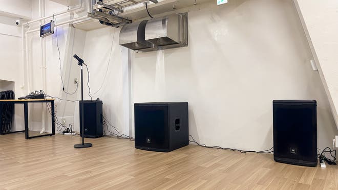 【A-グンカン・ベース】圧巻200㎡|高音質スピーカー×プロ用音響×マイク完備|大音量OK|配信・イベント・ダンス対応!の写真3