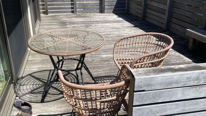 八王子みなみ野から車で7分 ウッドデッキのある生活の写真1