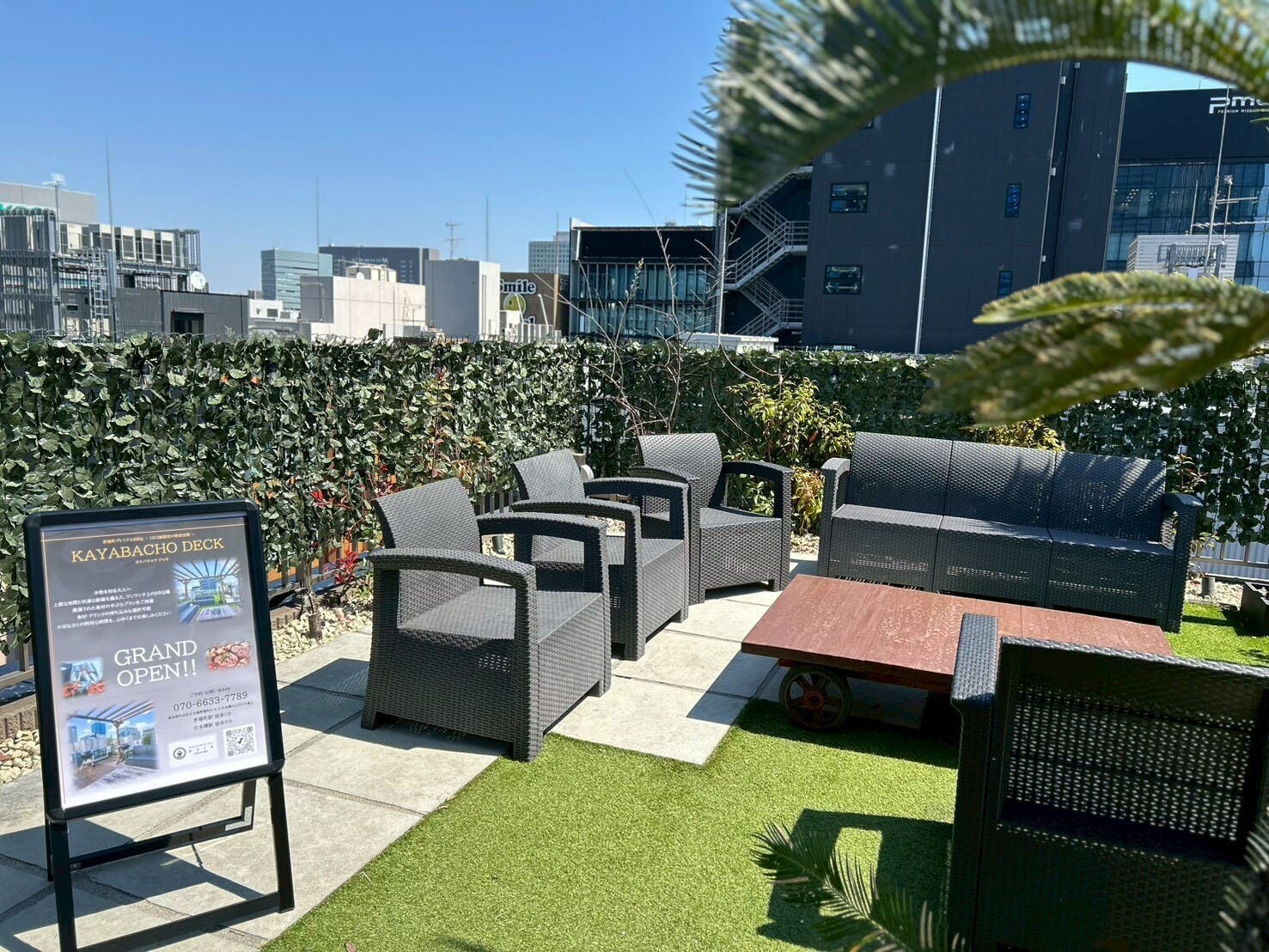 茅場町駅から徒歩1分の完全貸切BBQ場の写真1