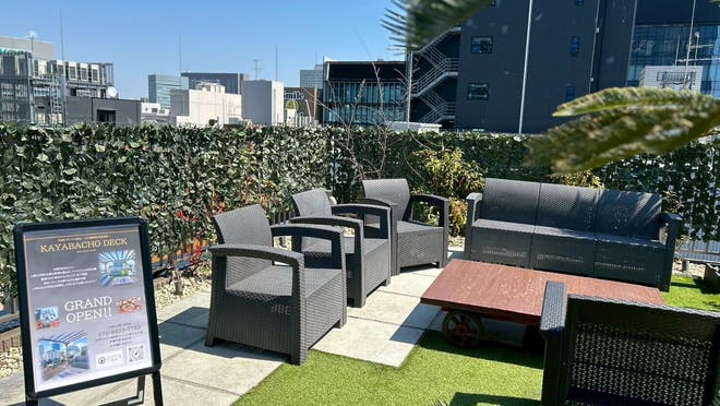 茅場町駅から徒歩1分の完全貸切BBQ場の写真1