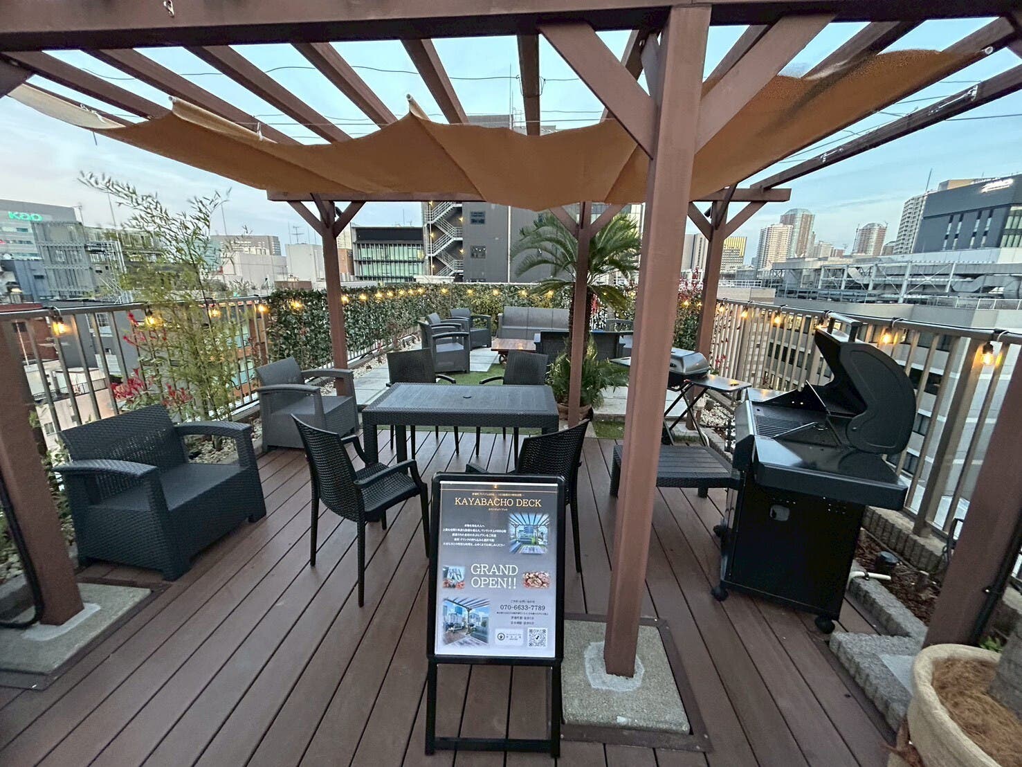 茅場町駅から徒歩1分の完全貸切BBQ場の写真2