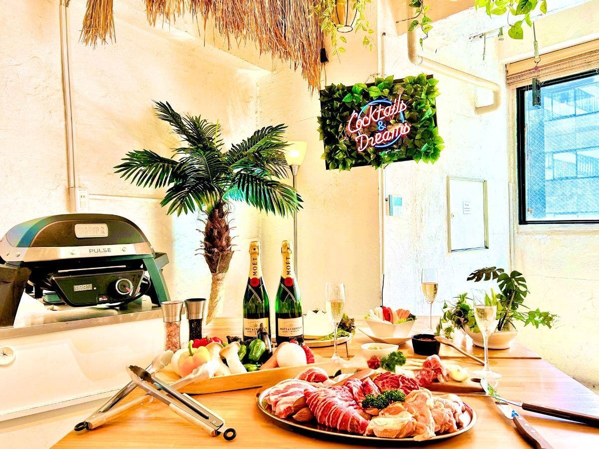 【渋谷駅１分】ラグジュアリー空間で貸切パーティー/グランピングBBQ /ケータリングパーティー/各種イベント/ゴミ回収ありの写真14