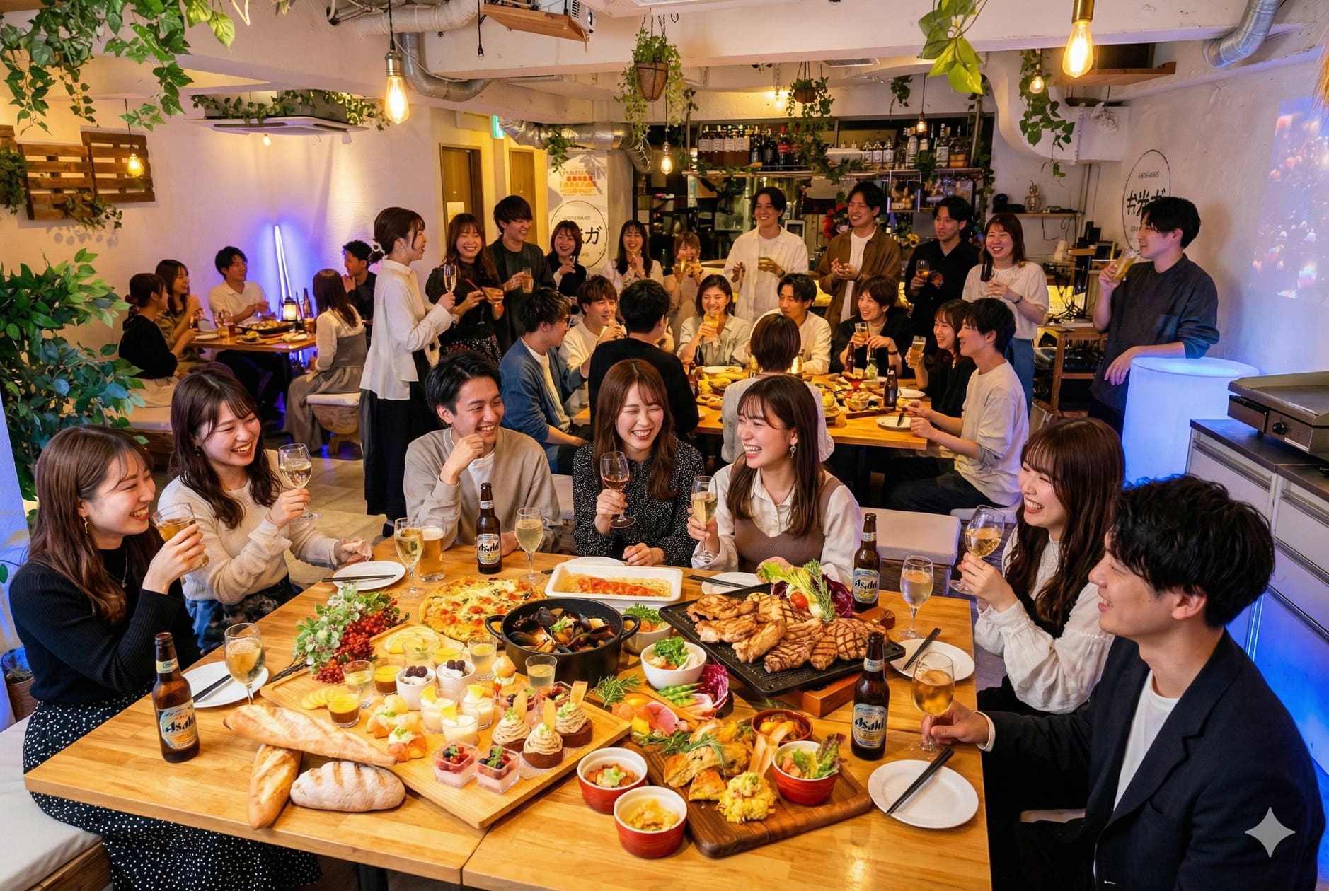 【渋谷駅１分】ラグジュアリー空間で貸切パーティー/グランピングBBQ /ケータリングパーティー/各種イベント/ゴミ回収ありの写真8