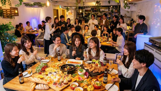 【渋谷駅1分】ラグジュアリー空間で貸切パーティー/グランピングBBQ /ケータリングパーティー/各種イベント/ゴミ回収ありの写真8