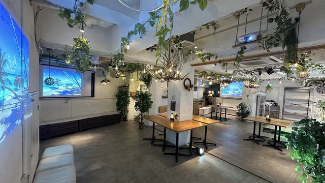 【渋谷駅1分】ビル最上階・多目的イベントスペース・BBQ・ケータリングパーティー/プロジェクター・ステージ・キッチン・ゴミ回収の写真2