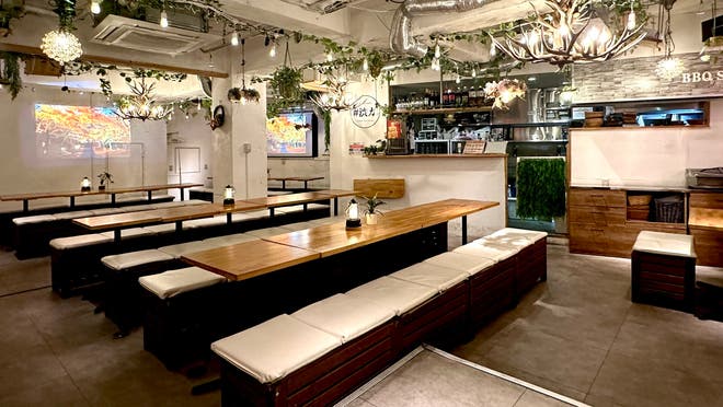 【渋谷駅1分】ビル最上階・多目的イベントスペース・BBQ・ケータリングパーティー/プロジェクター・ステージ・キッチン・ゴミ回収の写真4