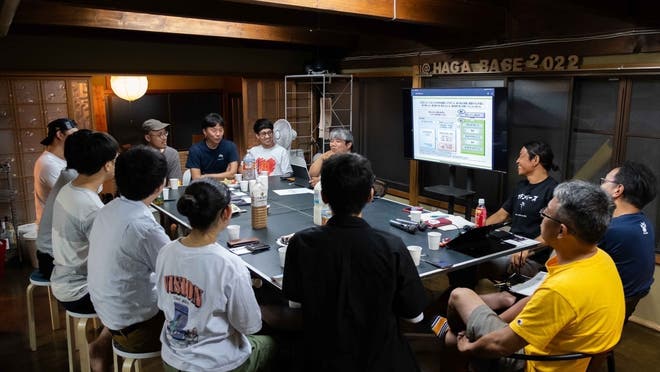姫路から車で1時間。森林王国宍粟市の北部、波賀町の中心部にある川沿いの古民家の写真4