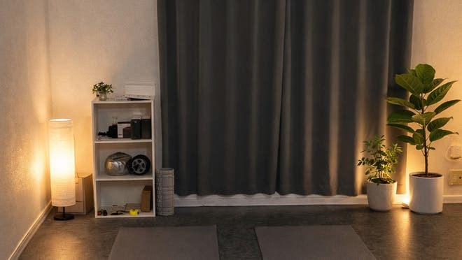 昭和町|イオンモール・常永駅近く|少人数向けヨガ・ピラティススペース|Studio Kの写真1