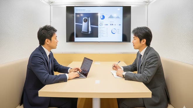 【秋葉原駅徒歩2分|24時間営業|4Gブース(2階)】最大6名/高速Wi-Fi/55型モニタ/会議・商談・面接・打合せ・作業等の写真15