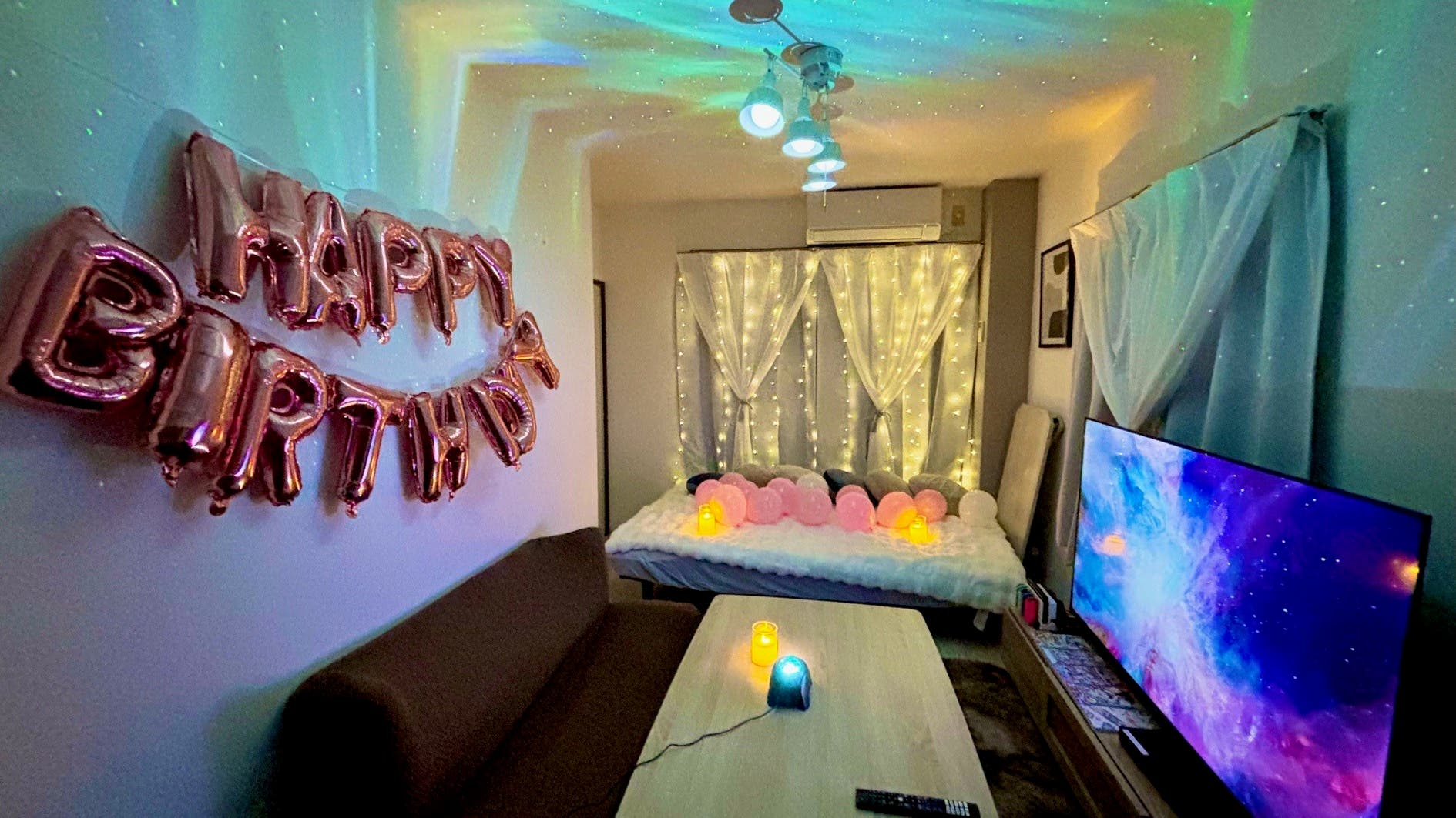 24H利用OK❣️淡路駅２分🔥55㌅GoogleTV・ドルビー音質♬ドデカマットレス🌟ダイニングテーブル🥪冬はこたつ◎の写真2