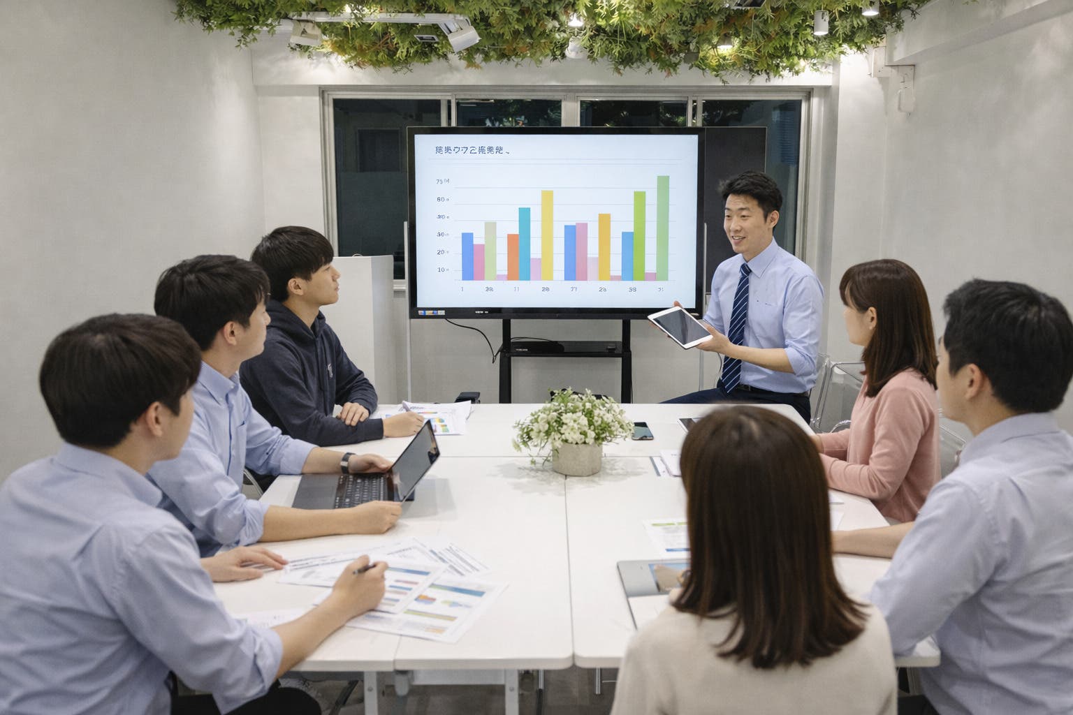 【東京駅徒歩3分・日本橋駅徒歩2分｜24h】30名席／会議室・研修・セミナー・説明会等／WiFi・モニター・ホワイトボード等完備の写真9
