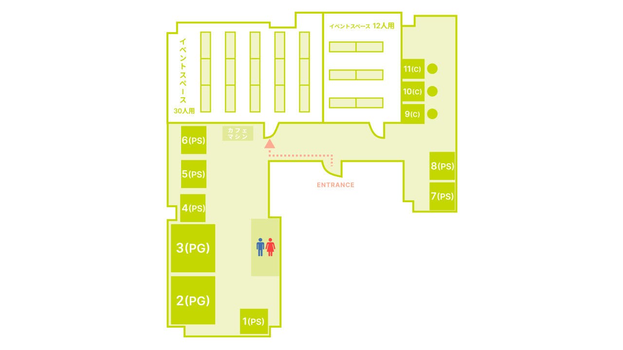 【東京駅徒歩3分・日本橋駅徒歩2分｜24h】30名席／会議室・研修・セミナー・説明会等／WiFi・モニター・ホワイトボード等完備の写真23