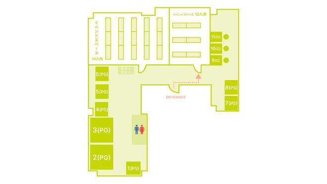 【東京駅徒歩3分・日本橋駅徒歩2分|24h】12名席/会議室・研修・セミナー・説明会等/WiFi・モニター・ホワイトボード等完備の写真19