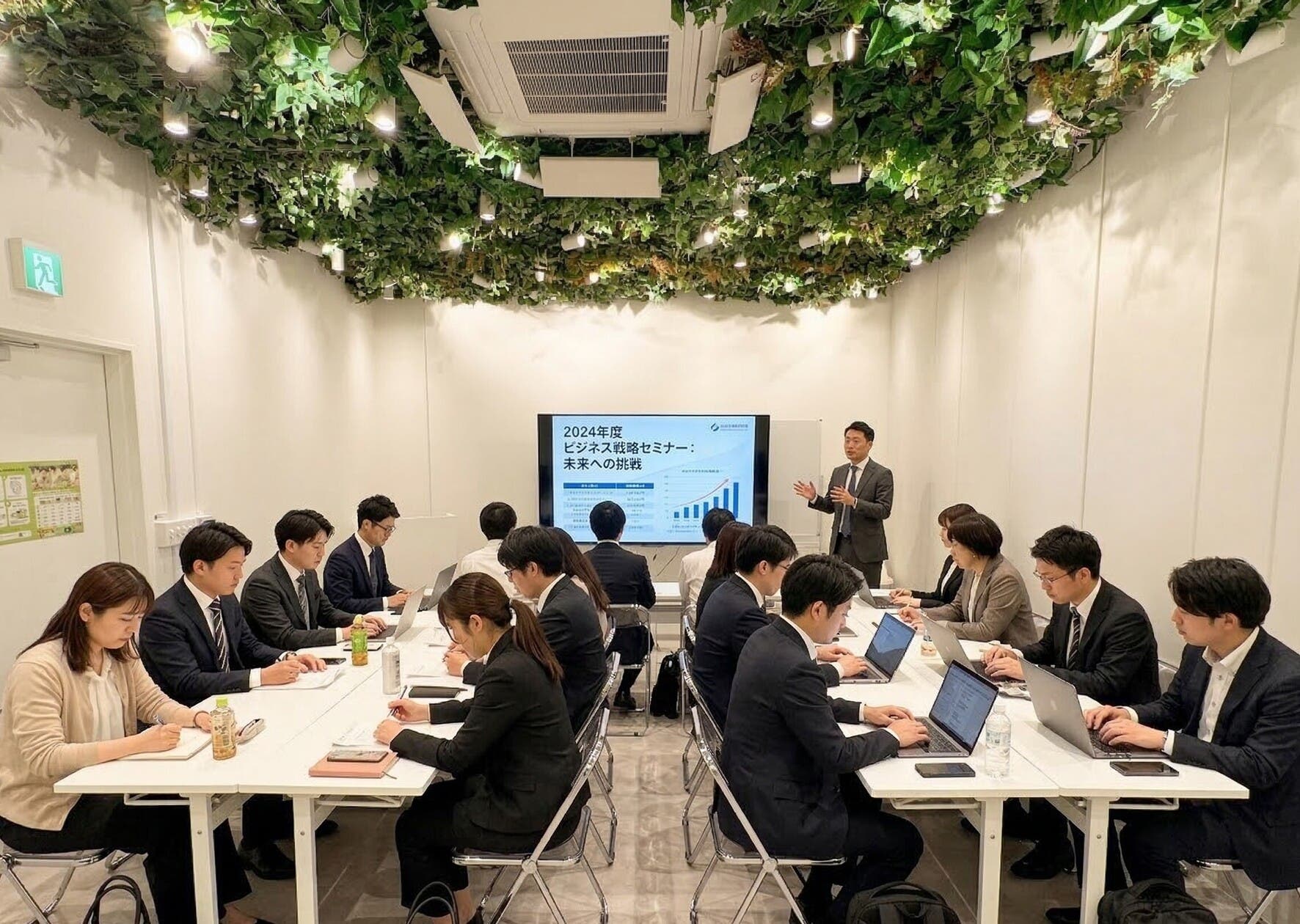 【立川駅徒歩1分｜24h】会議室／最大24名／高速WiFi／飲食可／研修・セミナー・懇親会｜FEEEP立川店イベントスペースAの写真12