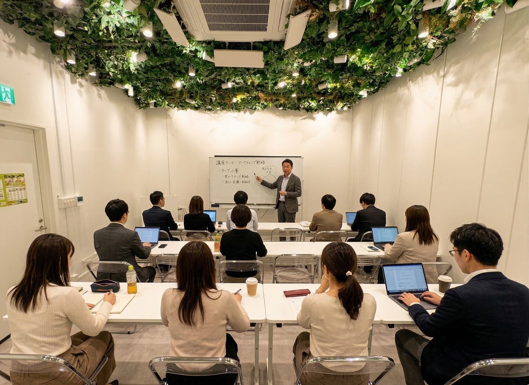 【立川駅徒歩1分｜24h】会議室／最大24名／高速WiFi／飲食可／研修・セミナー・懇親会｜FEEEP立川店イベントスペースAの写真13