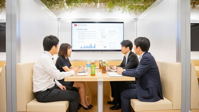 【上野駅徒歩1分|24時間営業|14Gブース】最大6名/高速Wi-Fi/55型モニター/会議・商談・面接・打ち合わせ・作業等の写真20