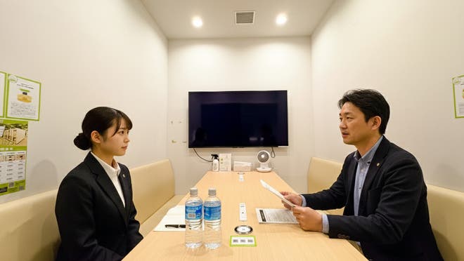 【新宿駅徒歩2分|14PGブース】最大6名/防音完全個室/高速Wi-Fi/55型モニター/会議・商談・面接・打ち合わせ・作業等の写真23