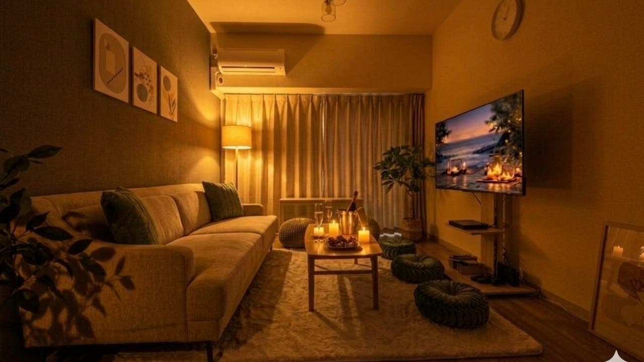 🧚【京都駅3分好立地】🚃のんびり☘️清潔💎ゴミ捨て無料🧹大人気ゲーム機🎮/女子会/ママ会/推し活✊映画鑑賞🎬️撮影の写真3