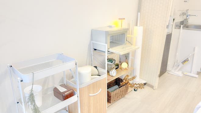 【名古屋駅5分】2026年4月OPEN|韓国風ホワイト空間+グリーンが映える完全個室レンタルサロン|🛜の写真6