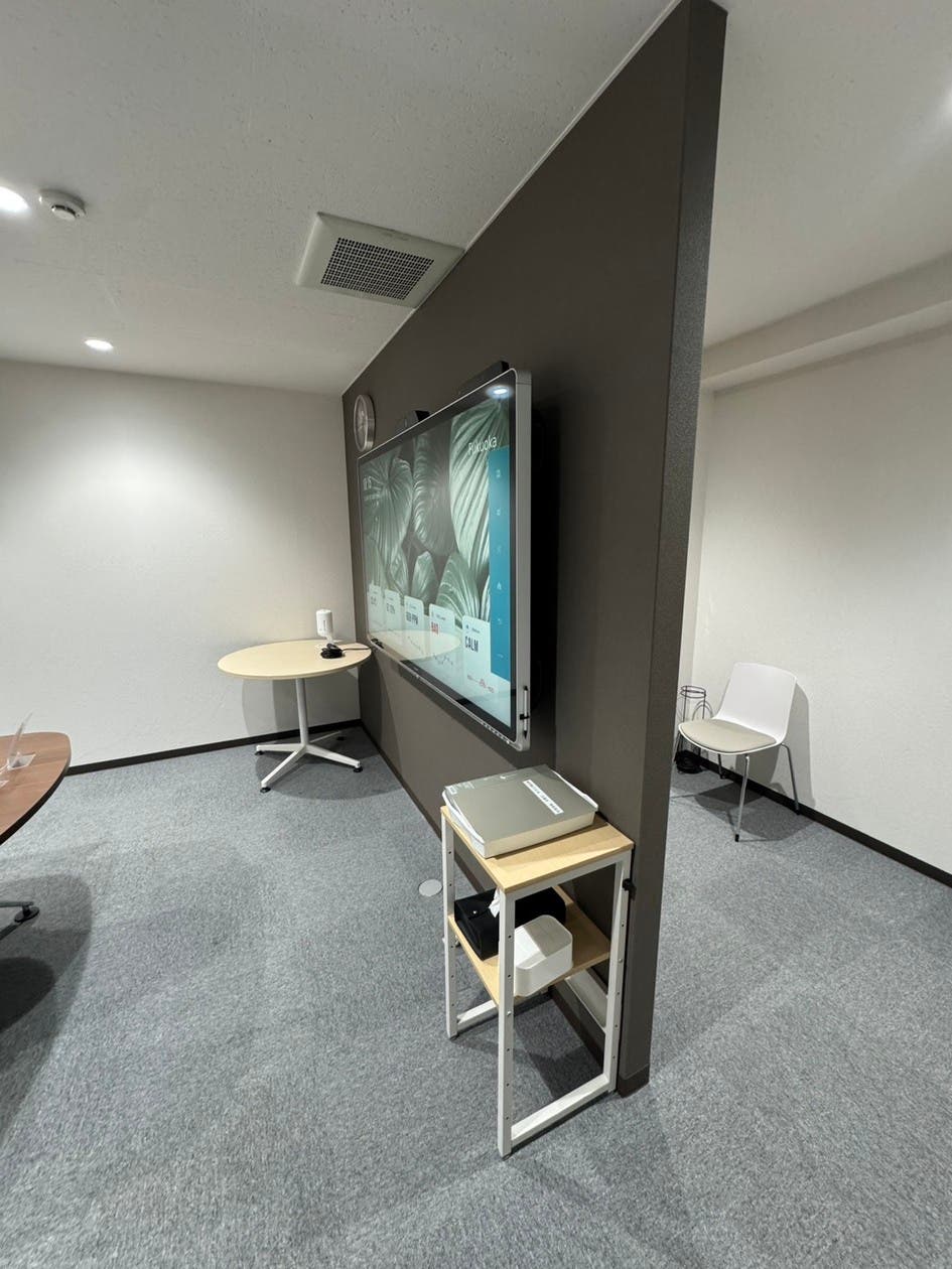 【博多駅近！完全個室12名】高速WIFi・駐車場1台無料！大型モニター・ホワイトボード無料完備！の写真9