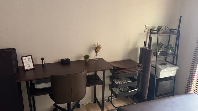 ✨NewOPEN✨【心斎橋駅4分】ブラウン基調のプライベートサロン🌿マッサージ・エステ/ネイル/撮影/リモートワーク等もOKの写真3