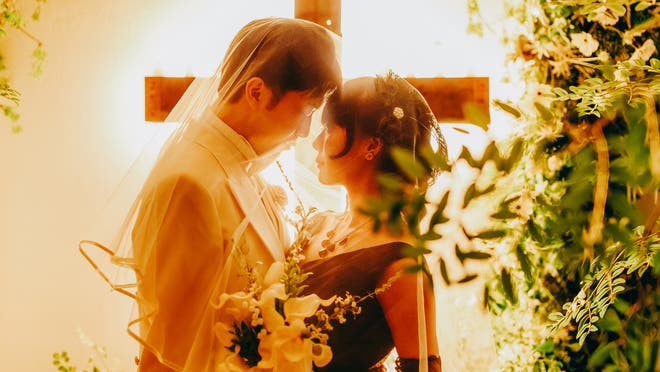 【OPEN記念割引価格】ウェディングドレス60着【無料で】着放題の花とクロスに囲まれたデザイナーズ撮影スタジオの写真6