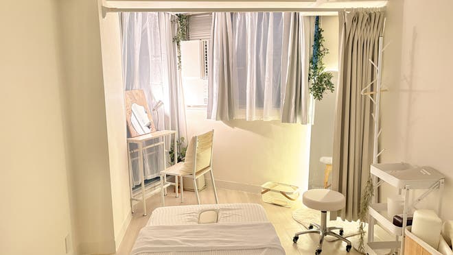 【名古屋駅5分】2026年4月OPEN|韓国風ホワイト空間+グリーンが映える完全個室レンタルサロン|🛜の写真24