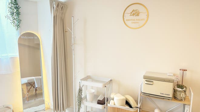 【名古屋駅5分】2026年4月OPEN|韓国風ホワイト空間+グリーンが映える完全個室レンタルサロン|🛜の写真25