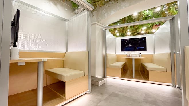 【上野駅徒歩1分|24時間営業|5Sブース】高速Wi-Fi/31.5型モニター/充電/web商談・面接・MTG・テレワーク等の写真12