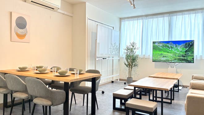 spaceGO 本厚木🏠本厚木駅4分🚃パーティー🎉ビジネス💻18名様まで利用可能🎊の写真1