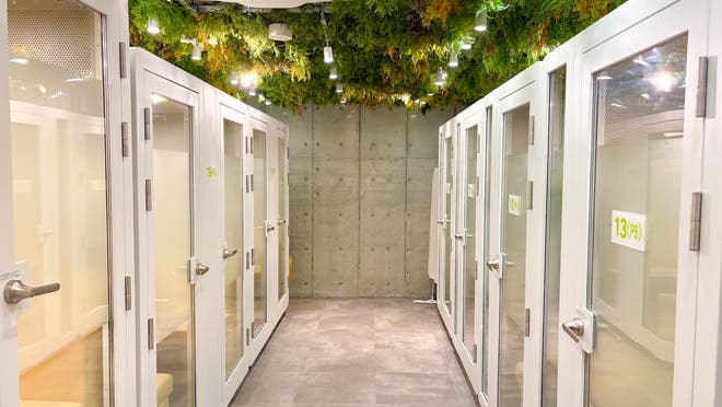 【飯田橋駅徒歩1分|24時間営業|13PSブース】高速Wi-Fi/31.5型モニター/充電/web商談・面接・テレワーク等の写真18