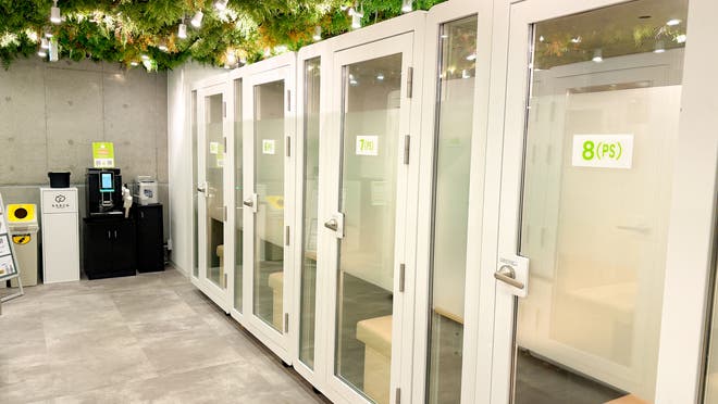 【飯田橋駅徒歩1分|24時間営業|2PGブース】最大6名/防音完全個室/高速Wi-Fi/55型モニタ/会議・商談・面接・作業等の写真14