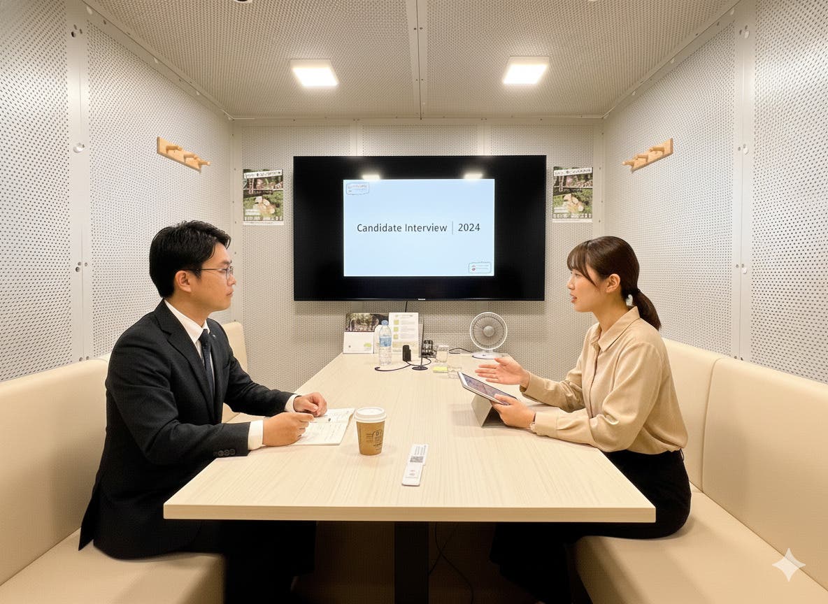 【飯田橋駅徒歩1分｜24時間営業｜15PGブース】最大6名／防音完全個室／高速Wi-Fi／55型モニタ／会議・商談・面接・作業等の写真26