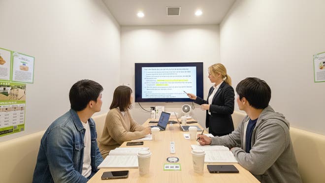 【池袋駅徒歩1分|24時間営業|13PGブース】最大6名/防音完全個室/高速Wi-Fi/55型モニター/会議・商談・面接・打合せの写真22