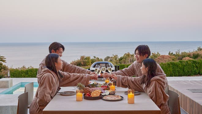 2026年米TIME誌「訪れるべき場所50」選出の伊勢神宮から45分。波打ち際、海抜22m断崖の絶景邸宅。2階建サウナ&プール。の写真3