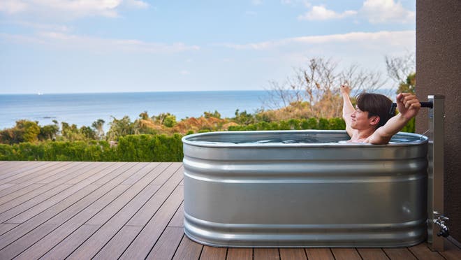 2026年米TIME誌「訪れるべき場所50」選出の伊勢神宮から45分。波打ち際、海抜22m断崖の絶景邸宅。2階建サウナ&プール。の写真22