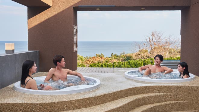 2026年米TIME誌「訪れるべき場所50」選出の伊勢神宮から45分。波打ち際、海抜22m断崖の絶景邸宅。2階建サウナ&プール。の写真24