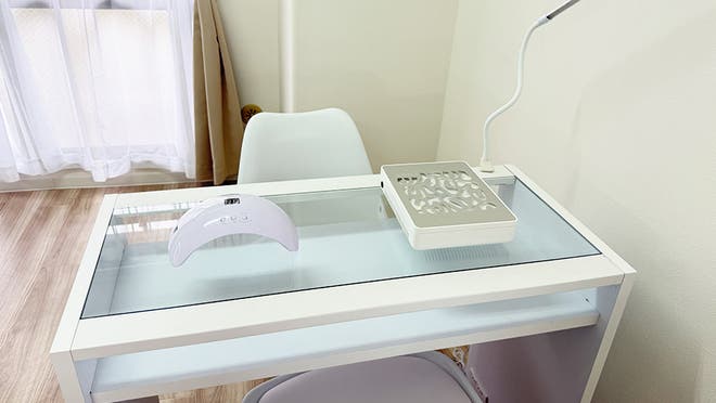 【堺東駅徒歩5分】New Open✨ 白を基調とした使いやすいプライベートサロン空間|ネイル・施術・カウンセリングに最適の写真5