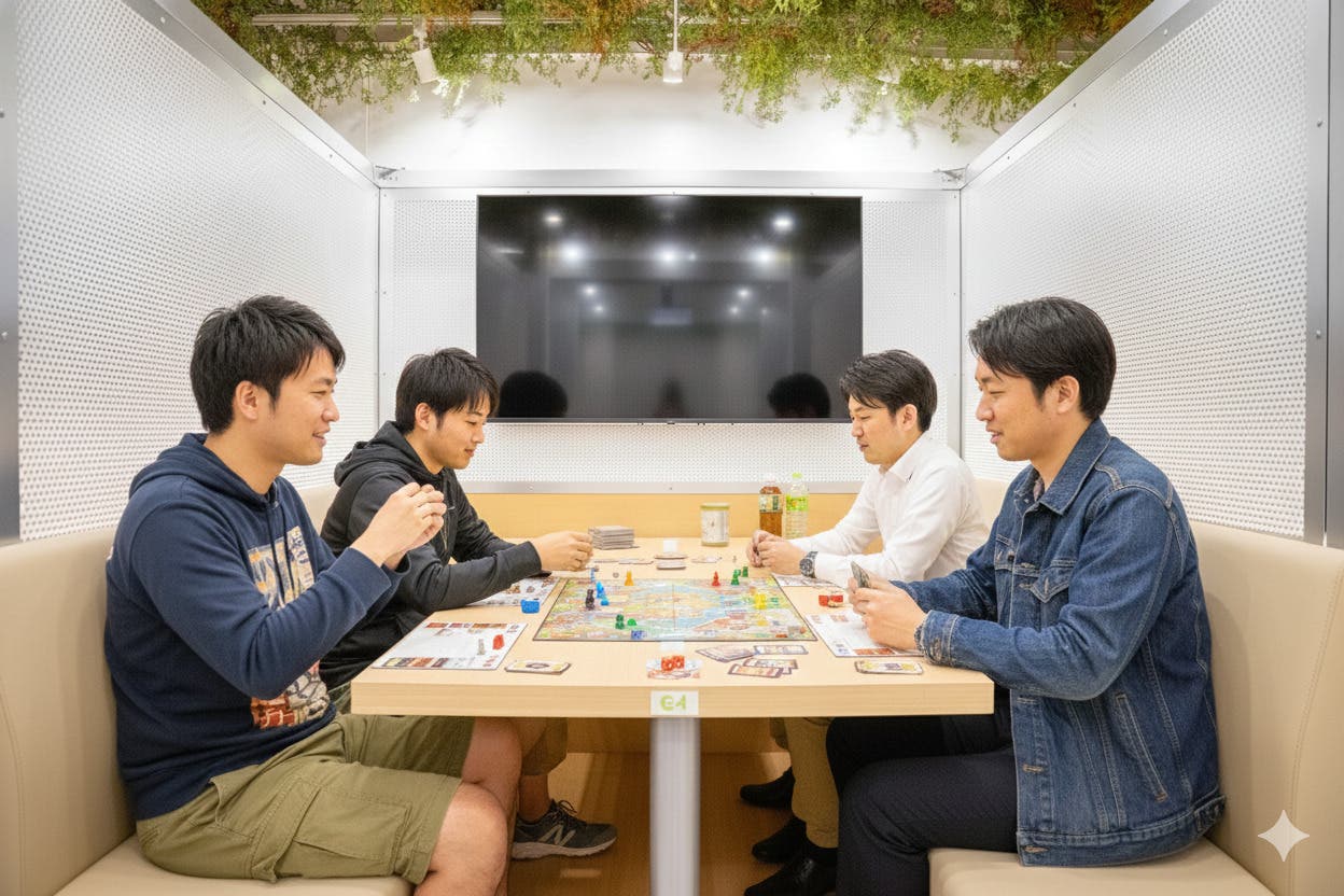 【池袋駅徒歩1分｜24時間営業｜8Gブース】最大6名／高速Wi-Fi／55型モニター／会議・商談・面接・打ち合わせ・作業等の写真21