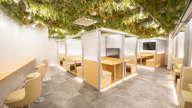 【渋谷駅徒歩1分|4Gブース】最大6名/高速Wi-Fi/55型モニター/会議・商談・面接・打ち合わせ・作業等の写真9