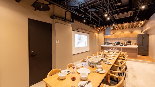 スペモ🥘すすきの駅5分✨広々キッチン🍳プロジェクター🎥パーティー🍷撮影🎥ママ会👶🏻725_KITCHEN札幌の写真2