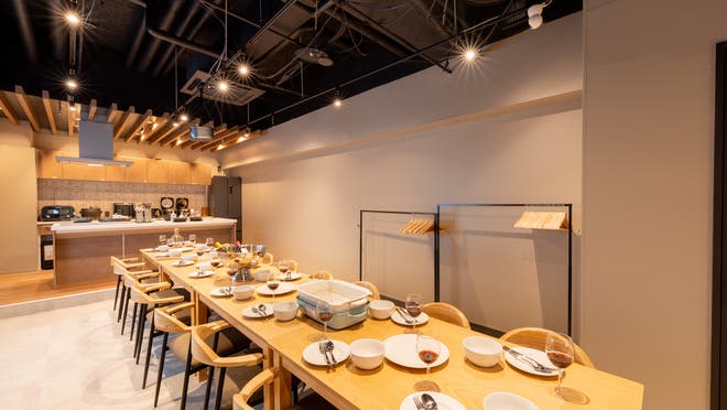 スペモ🥘すすきの駅5分✨広々キッチン🍳プロジェクター🎥パーティー🍷撮影🎥ママ会👶🏻725_KITCHEN札幌の写真4