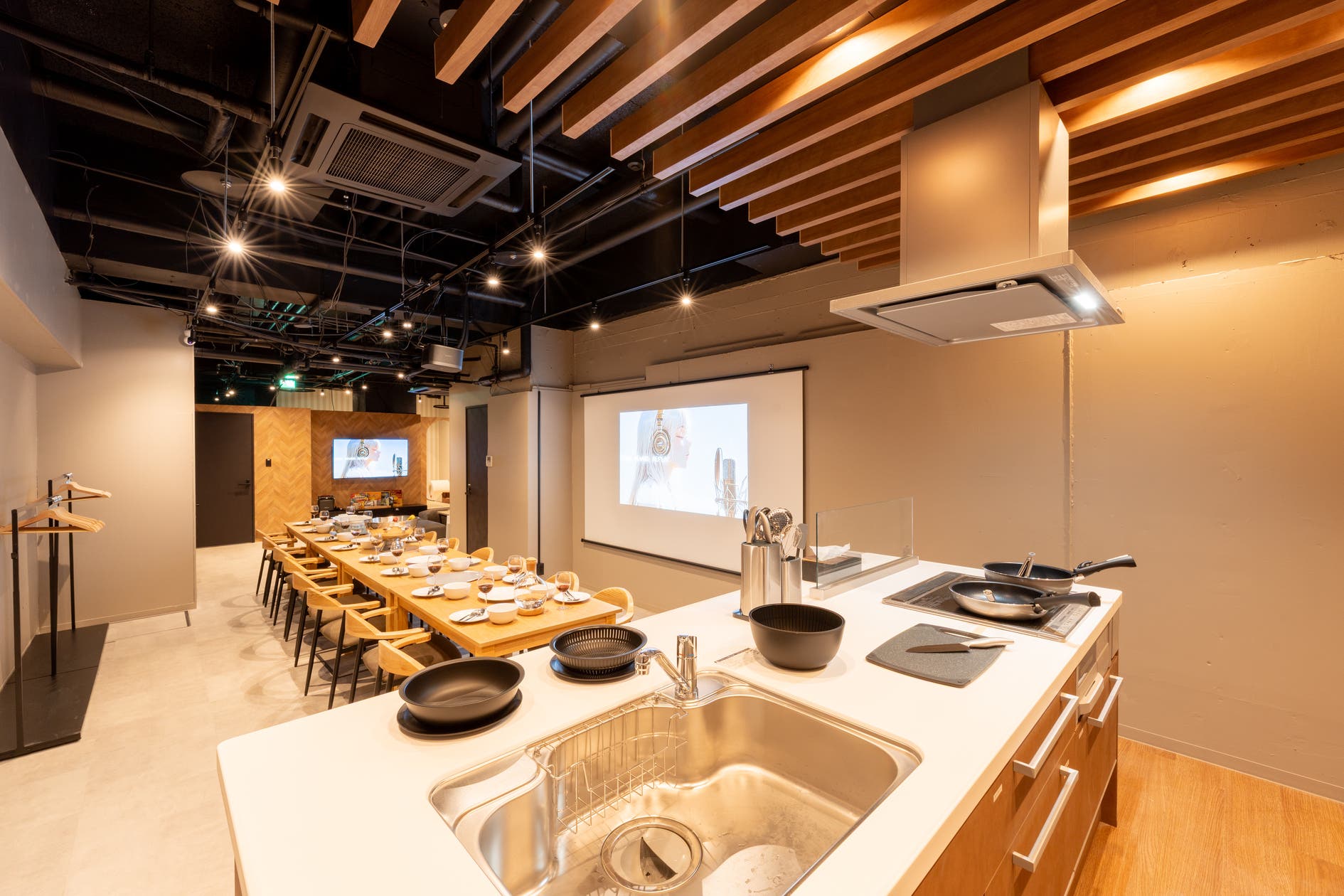 スペモ🥘すすきの駅5分✨広々キッチン🍳プロジェクター🎥パーティー🍷撮影🎥ママ会👶🏻725_KITCHEN札幌の写真6