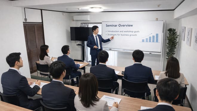 <浅草駒形会議室>駅1分🚃Wi-Fi📶大型モニター🖥セミナー/研修/会議に最適!の写真2